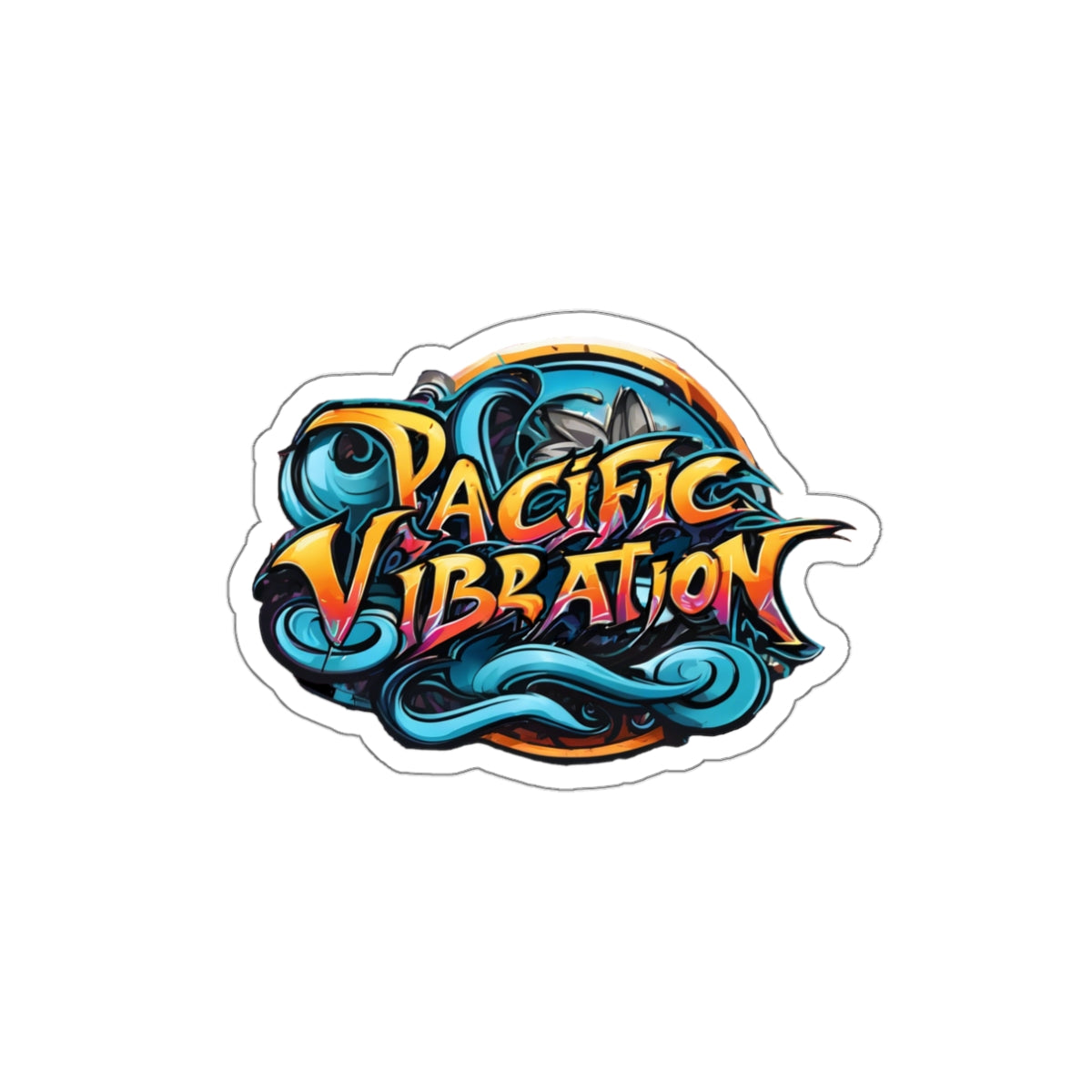 Die-Cut Stickers – Pacific Vibration Store